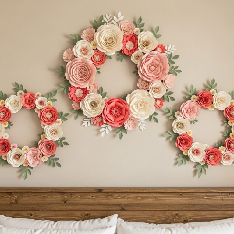 12+ Easy Diy Room Decor Wall Art Craft Ideas Bedroom Paper Aesthetic ...