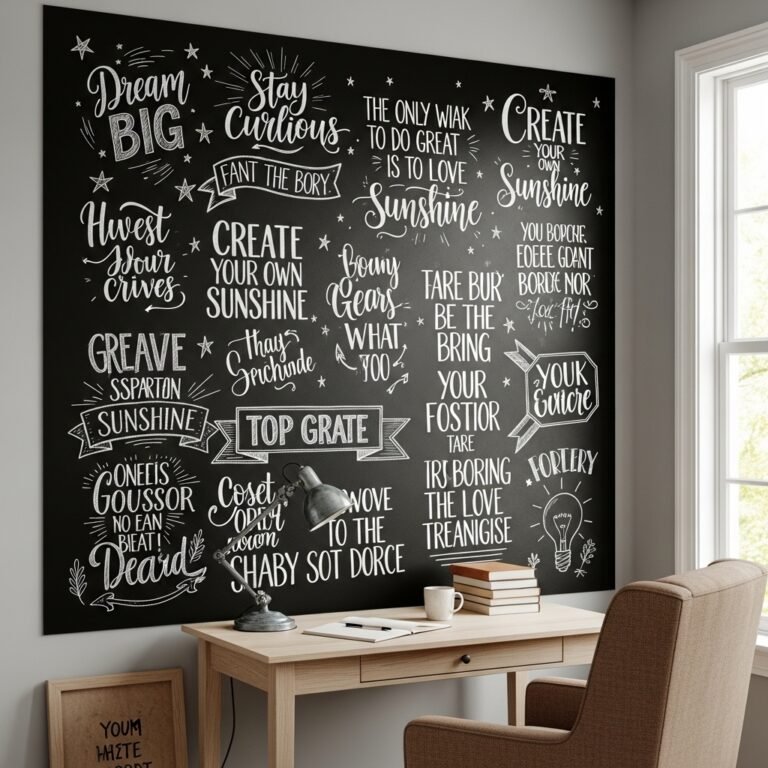 Quote Wall Ideas DIY Room Decor – 12 Creative Ways to Style ...