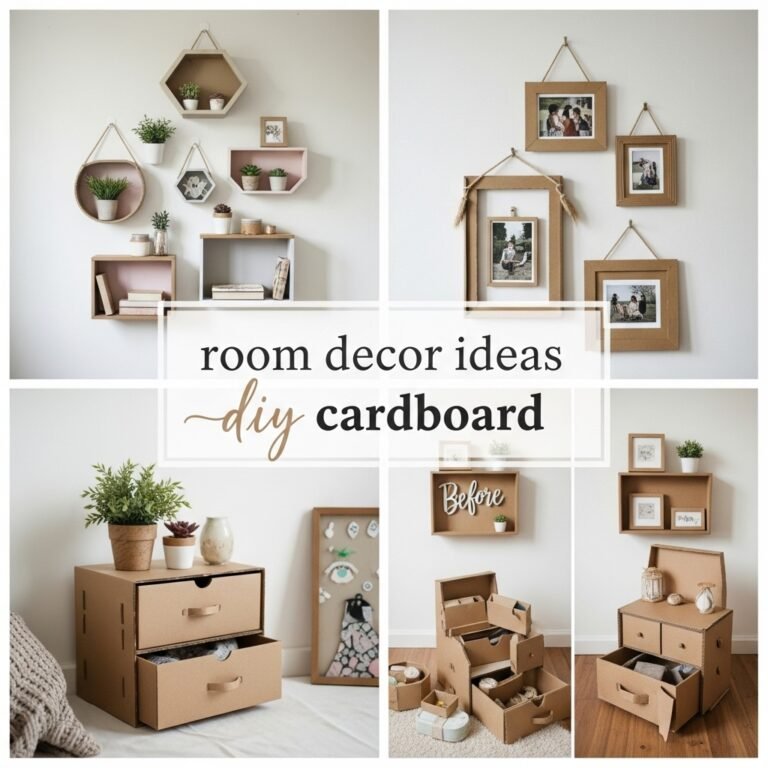 Room Decor Ideas DIY Cardboard – 12 Creative and Budget-Friendly ...